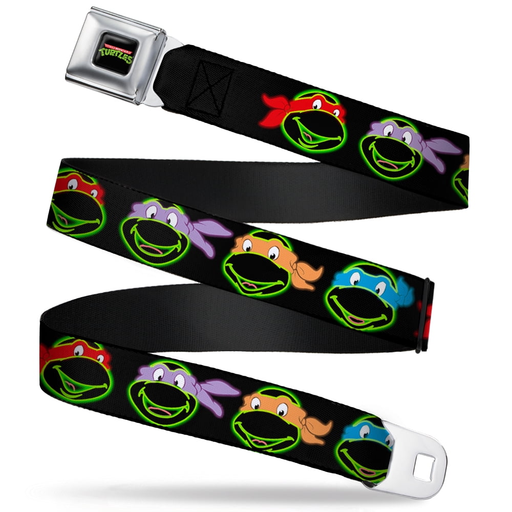 Nickelodeon Belt, Seatbelt Buckle Belt, Ninja Turtles Electric ...