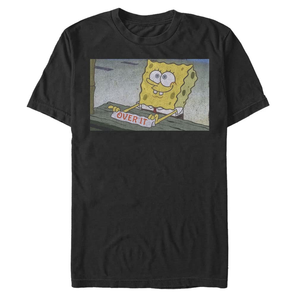 Nickelodeon Big & Tall Spongebob Squarepants Over Bob Men's Tops Short ...