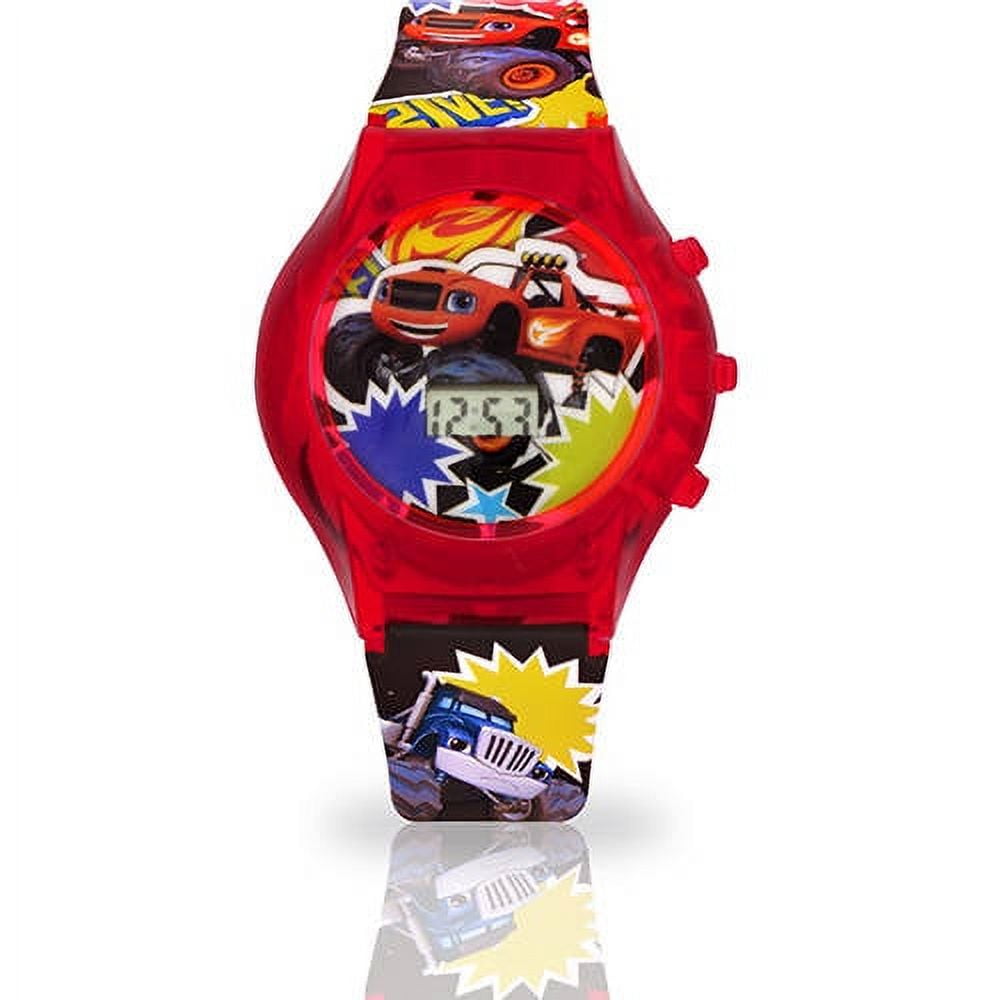 Nickelodeon Blaze Rotating Flash Dial Watch - Walmart.com