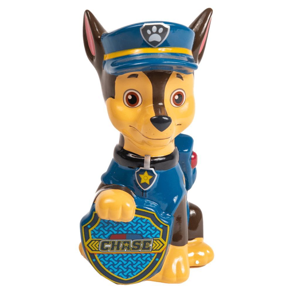 Nickelodeon Paw Patrol Chase Kids Piggy Coin Bank - Walmart.com