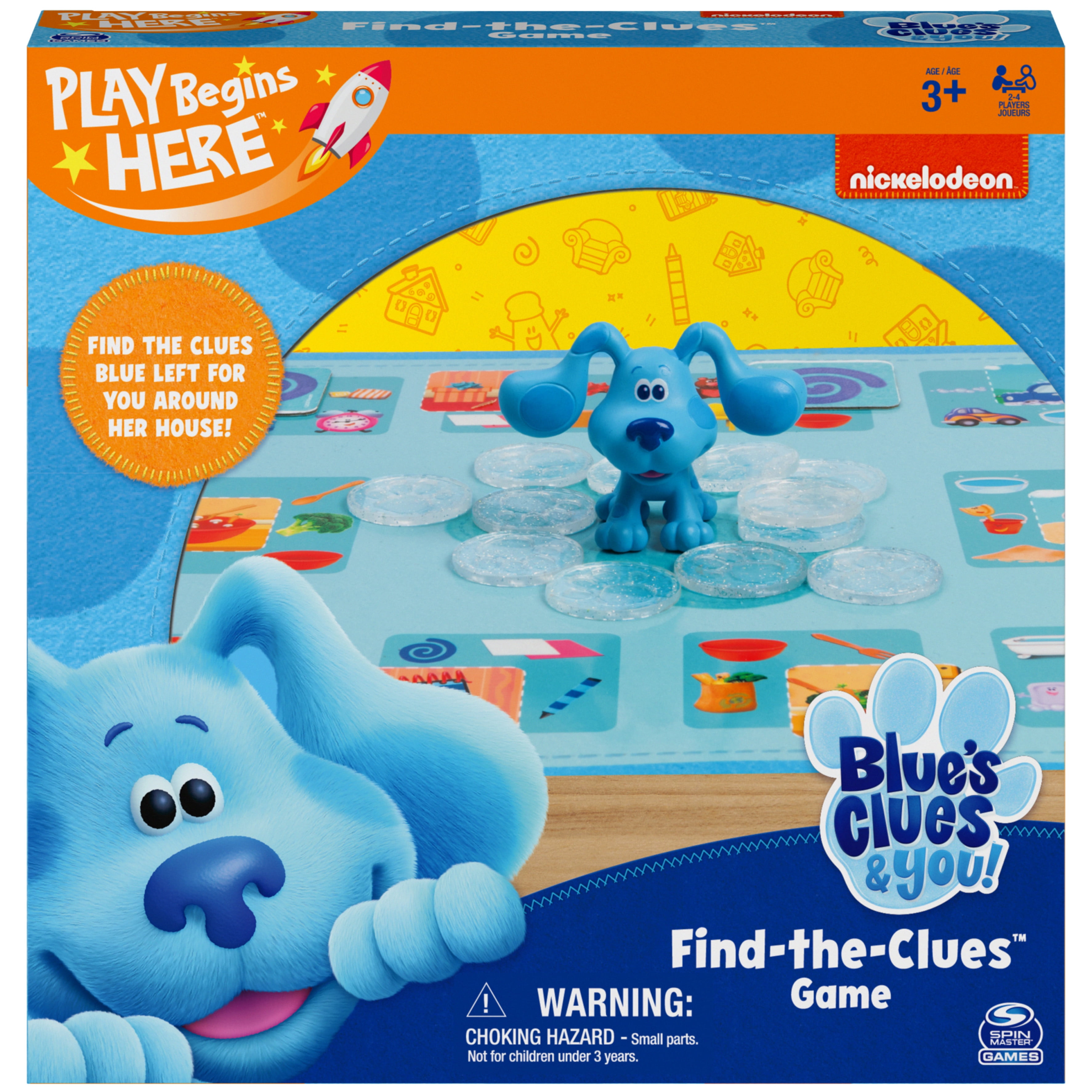 Nickelodeon Blue's Clues Find the Clues, Matching Board Game, for ...