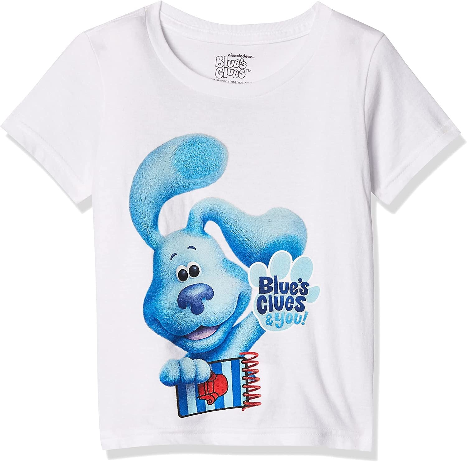 Nickelodeon Blue's Clues & You Blue & Notepad Toddler Boy T-Shirt-Blue, Josh & Magenta - Walmart.com