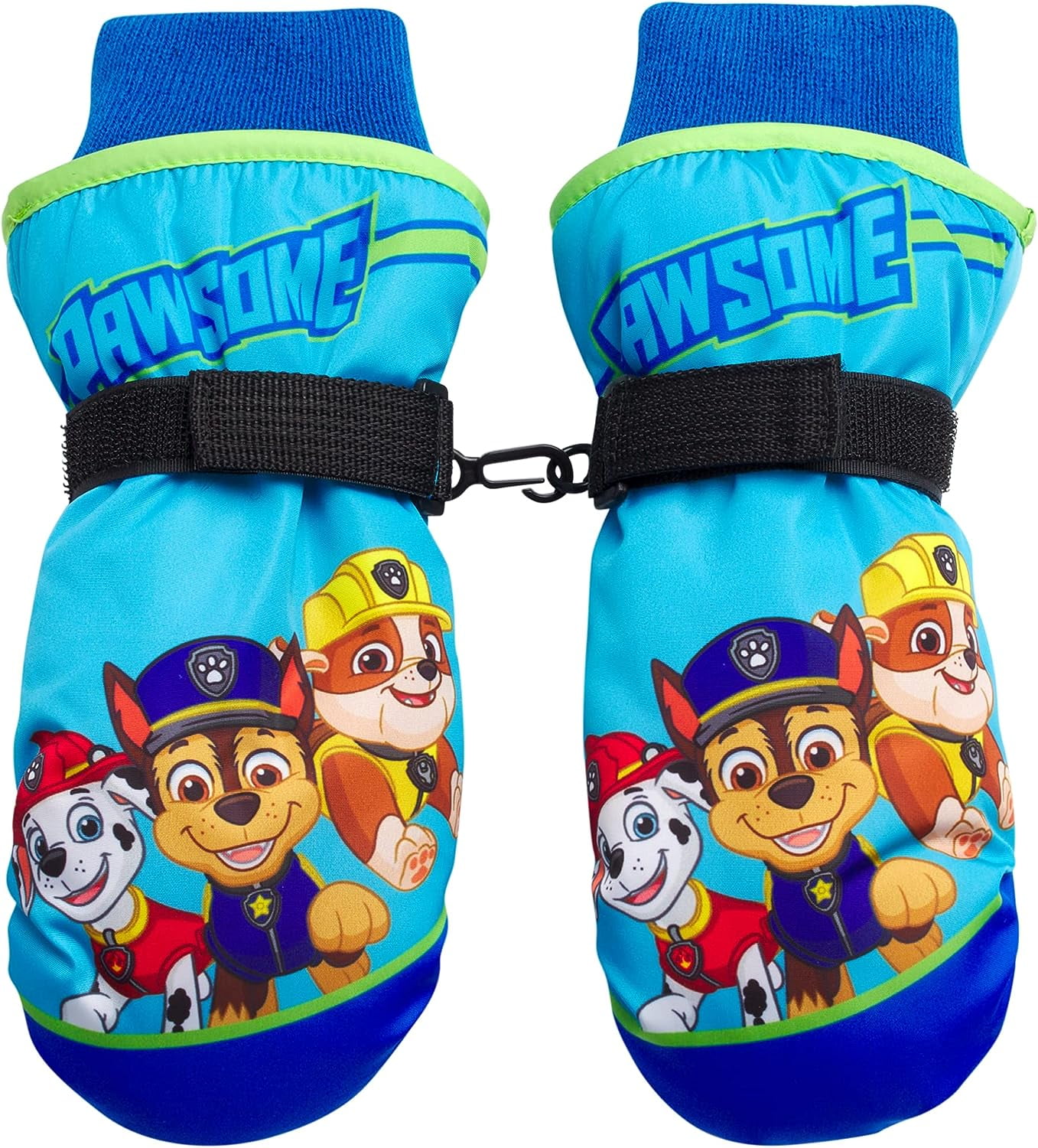 Nickelodeon Boys' Paw Patrol Winter Ski Gloves - Marshall, Chase ...