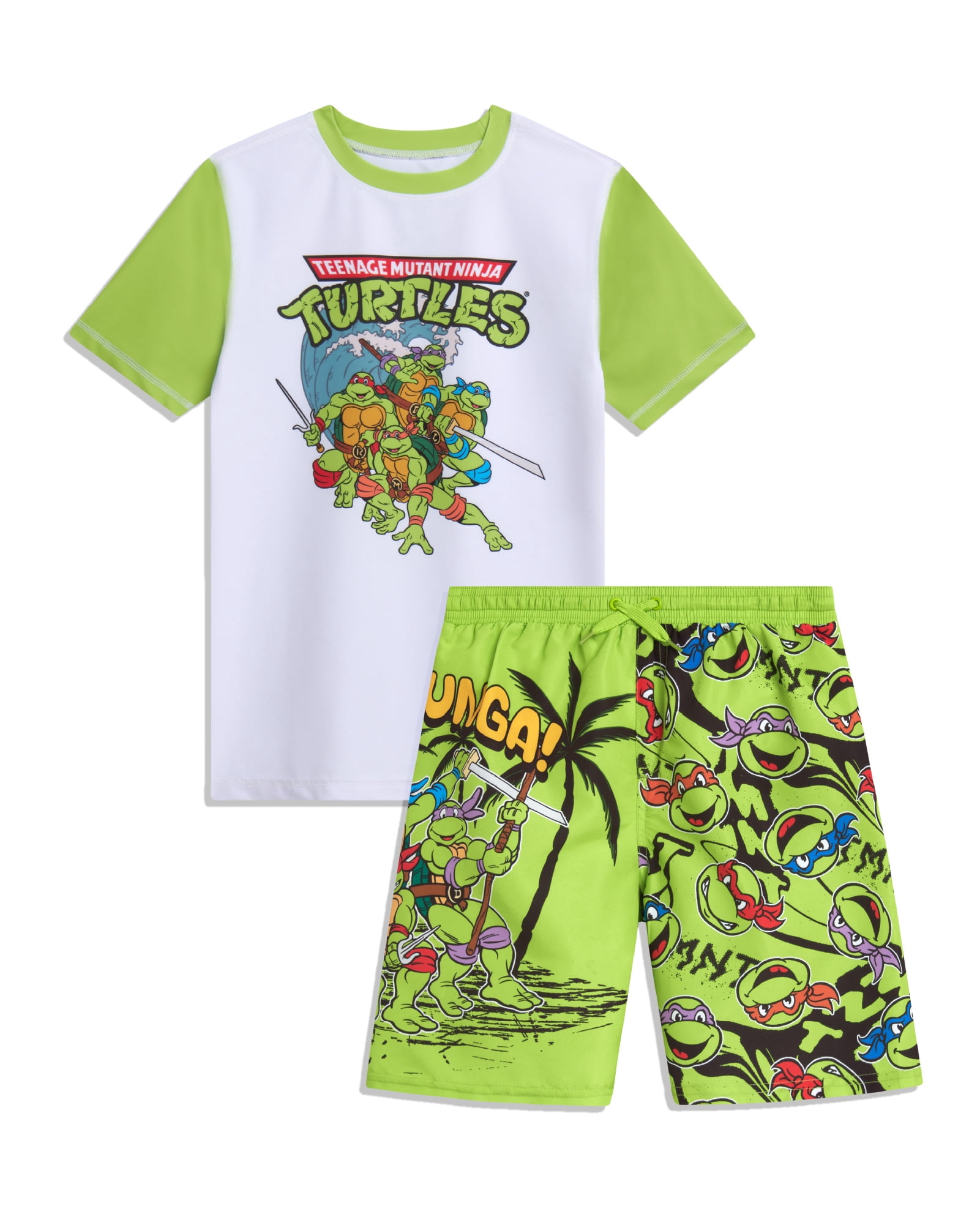 Nickelodeon Boys Swim Set - Paw Patrol Teenage Mutant Ninja Turtle ...