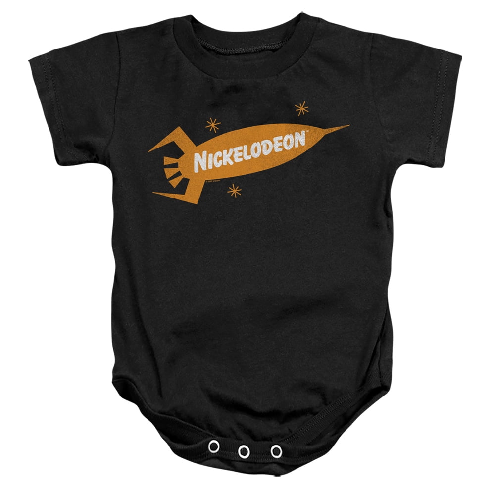 Nickelodeon Brand Nick Retro Rocket Logo Unisex Infant Snap Suit for ...
