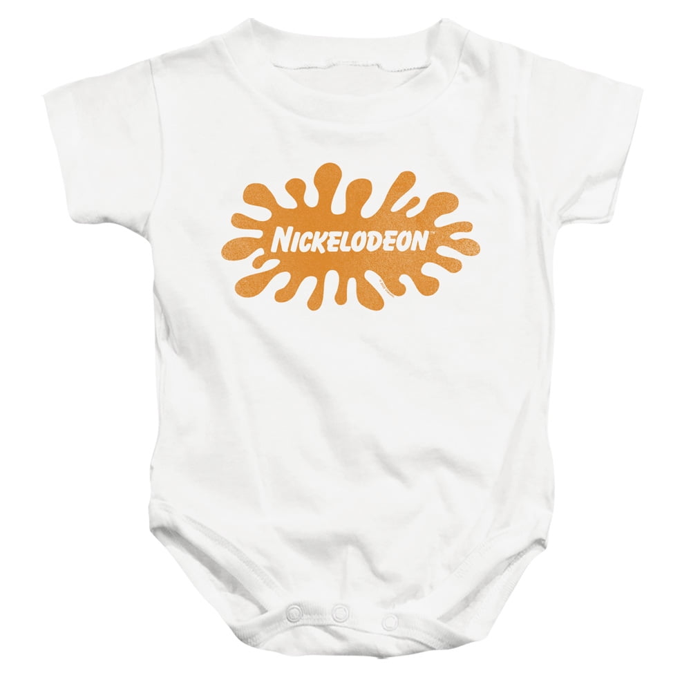 Nickelodeon Brand Nick Retro Splat Logo Unisex Infant Snap Suit for ...