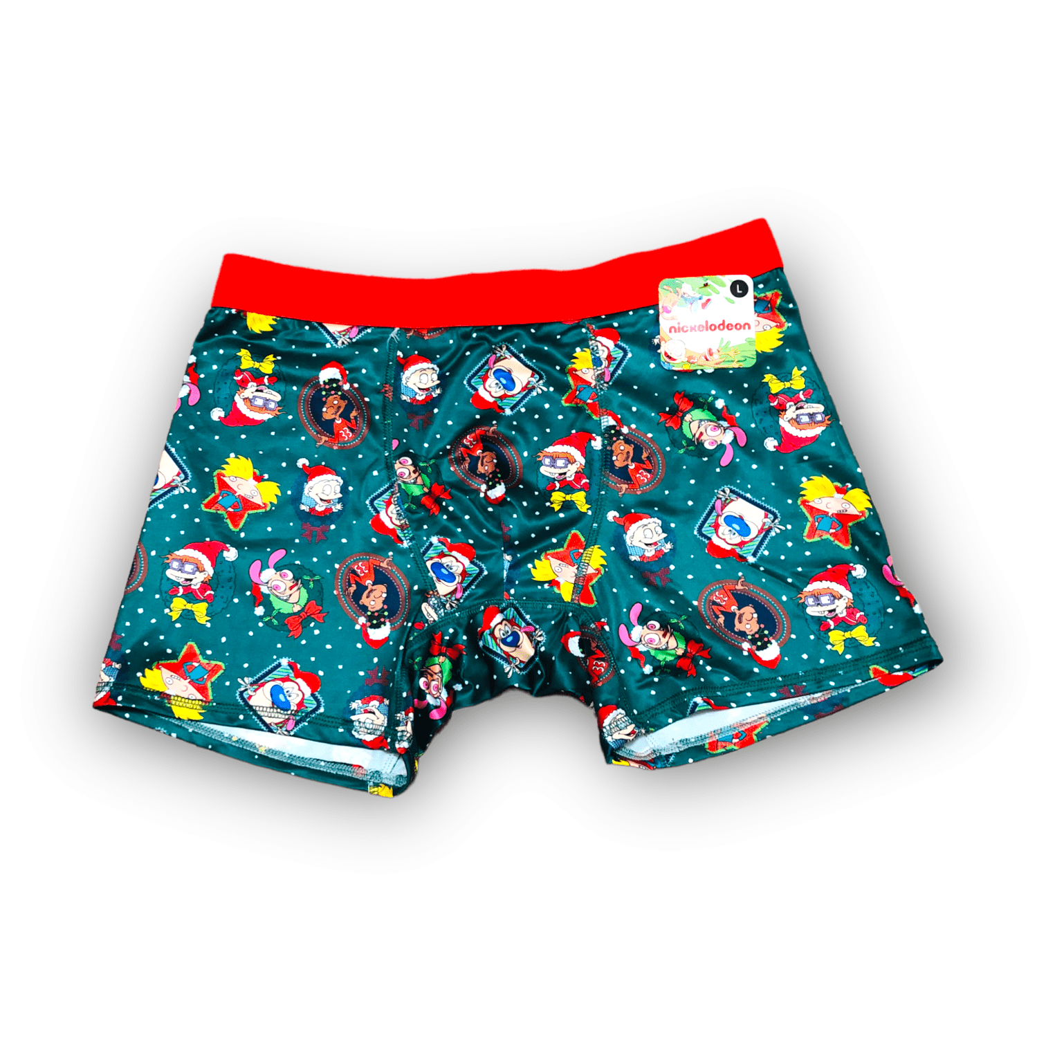 Nickelodeon Characters Men's Christmas Boxer Briefs - Walmart.com