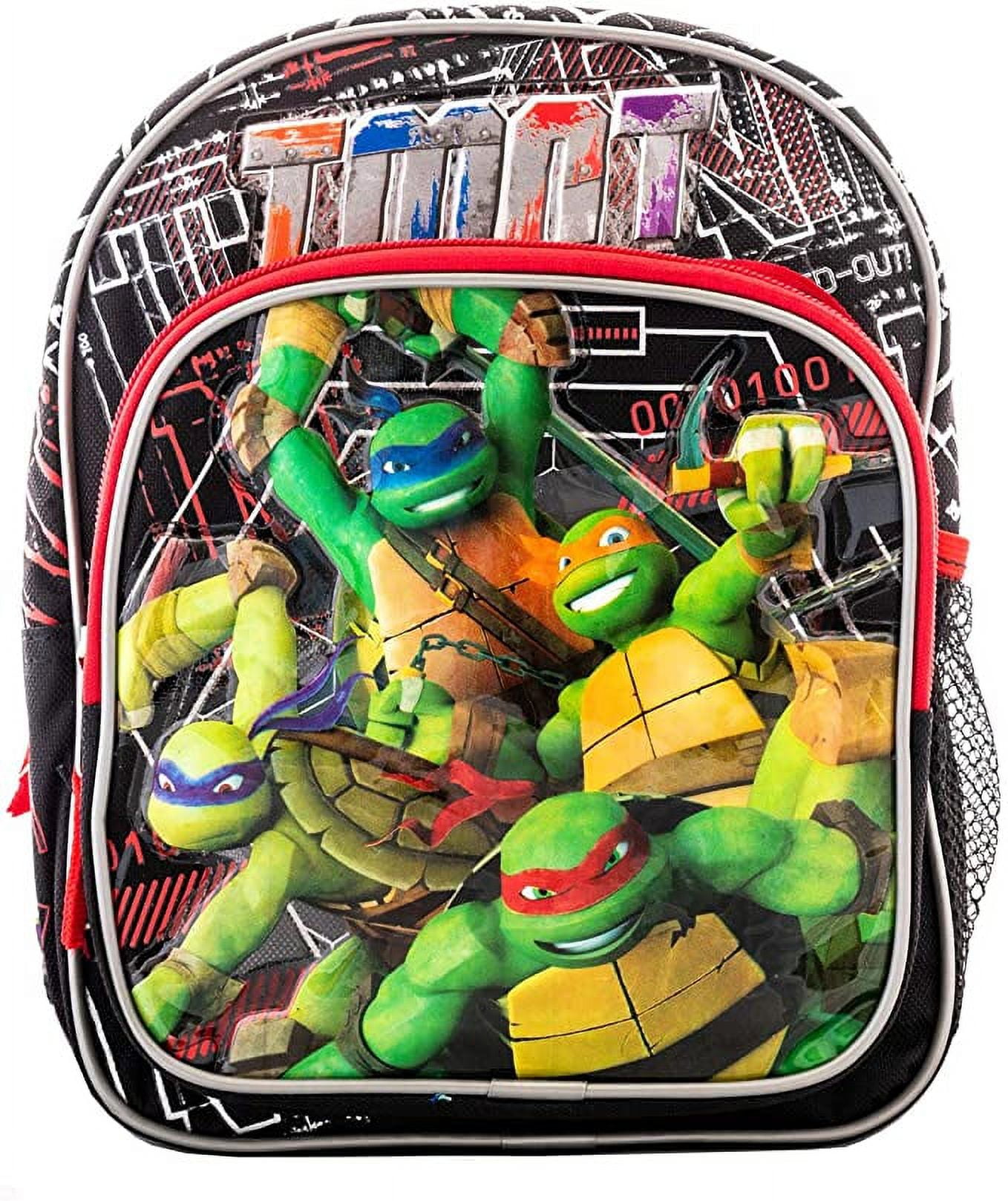 "Teenage Mutant Ninja Turtles (TMNT) Kids 10"" Black and Red School ...
