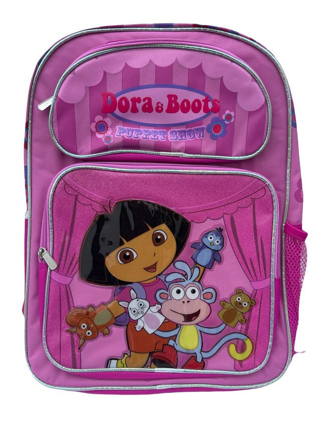 Nickelodeon Dora & Boots Puppet Show backpack - Walmart.com