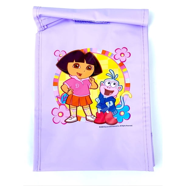 Nickelodeon Dora & Boots Reusable Lunch Bag - Walmart Business Supplies