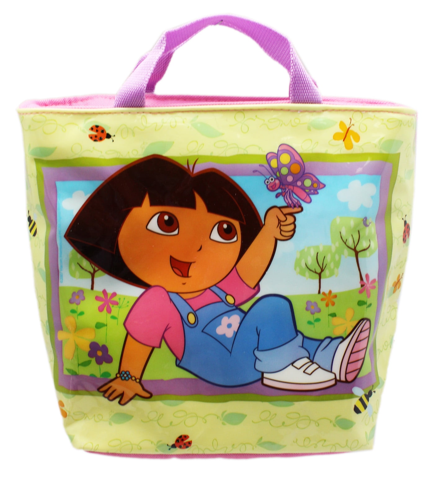 Nickelodeon Dora Butterfly zipper Lunch Bag - Walmart.com