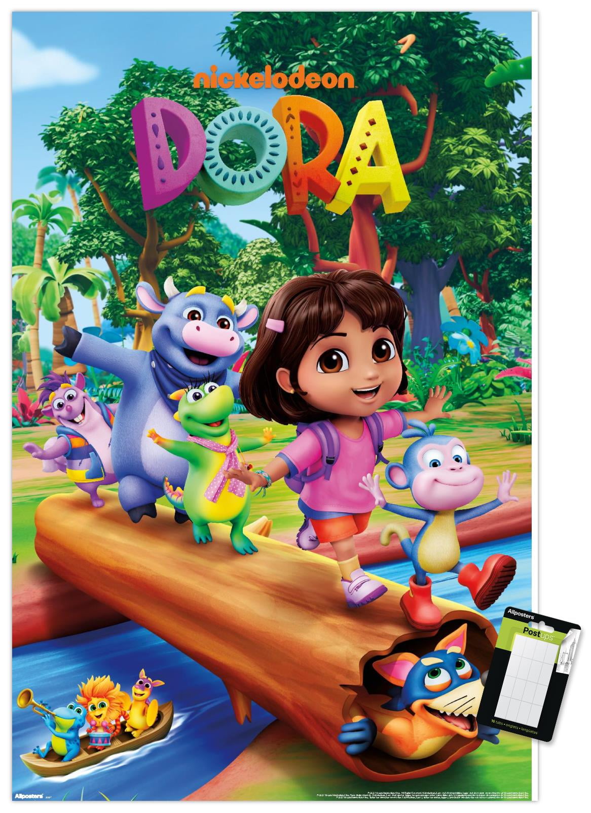 Nickelodeon Dora The Explorer (2024) - Key Art Wall Poster, 22.375" x ...