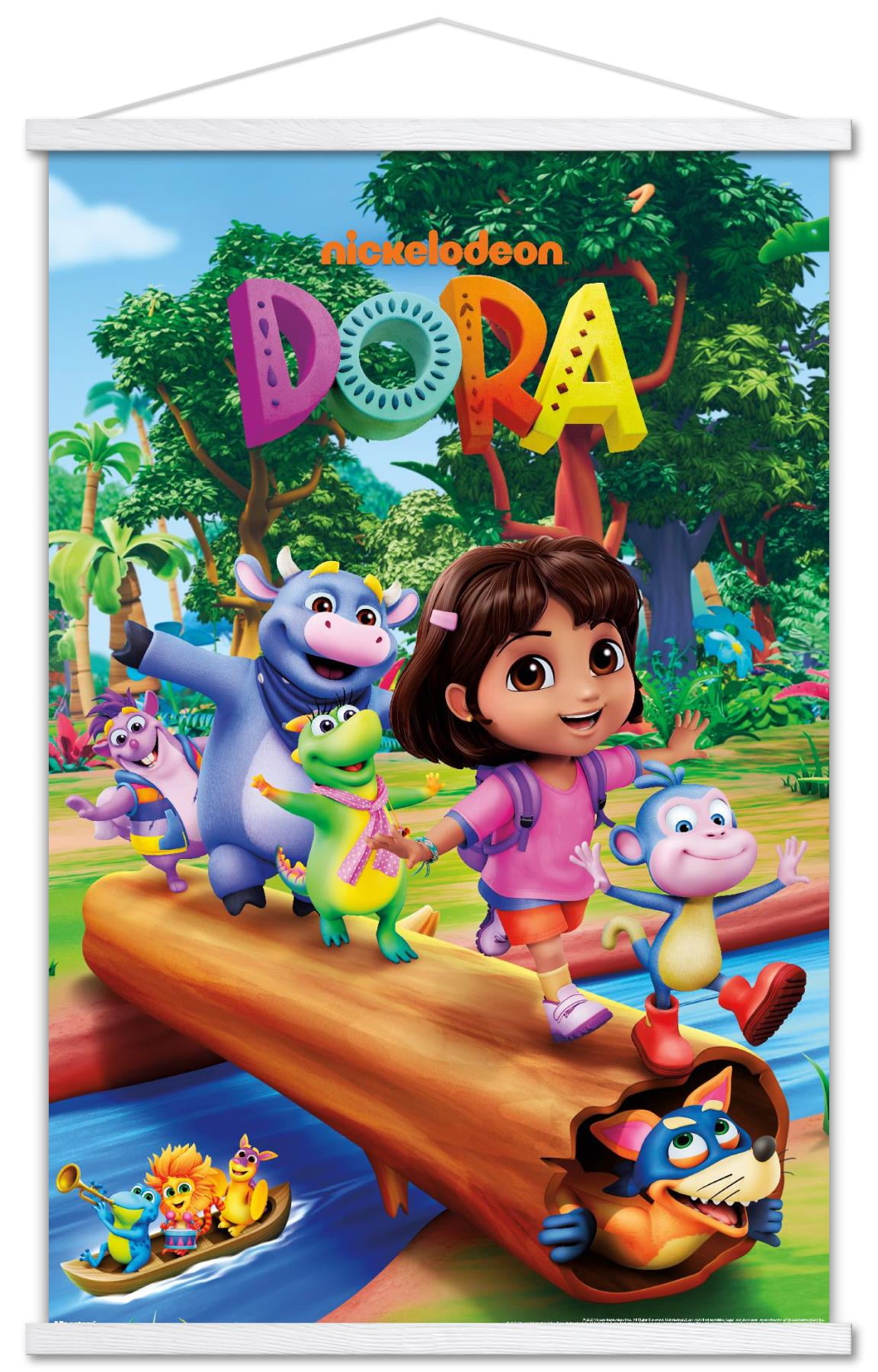 Nickelodeon Dora The Explorer (2024) - Key Art Wall Poster with ...