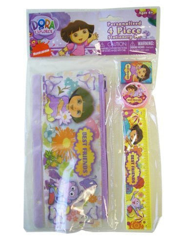 Nickelodeon Dora The Explorer 4pcs Study Kit Stationery Supplies ...