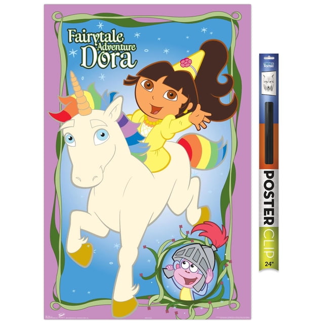 Nickelodeon Dora The Explorer - Fairytale Wall Poster, 22.375" x 34 ...