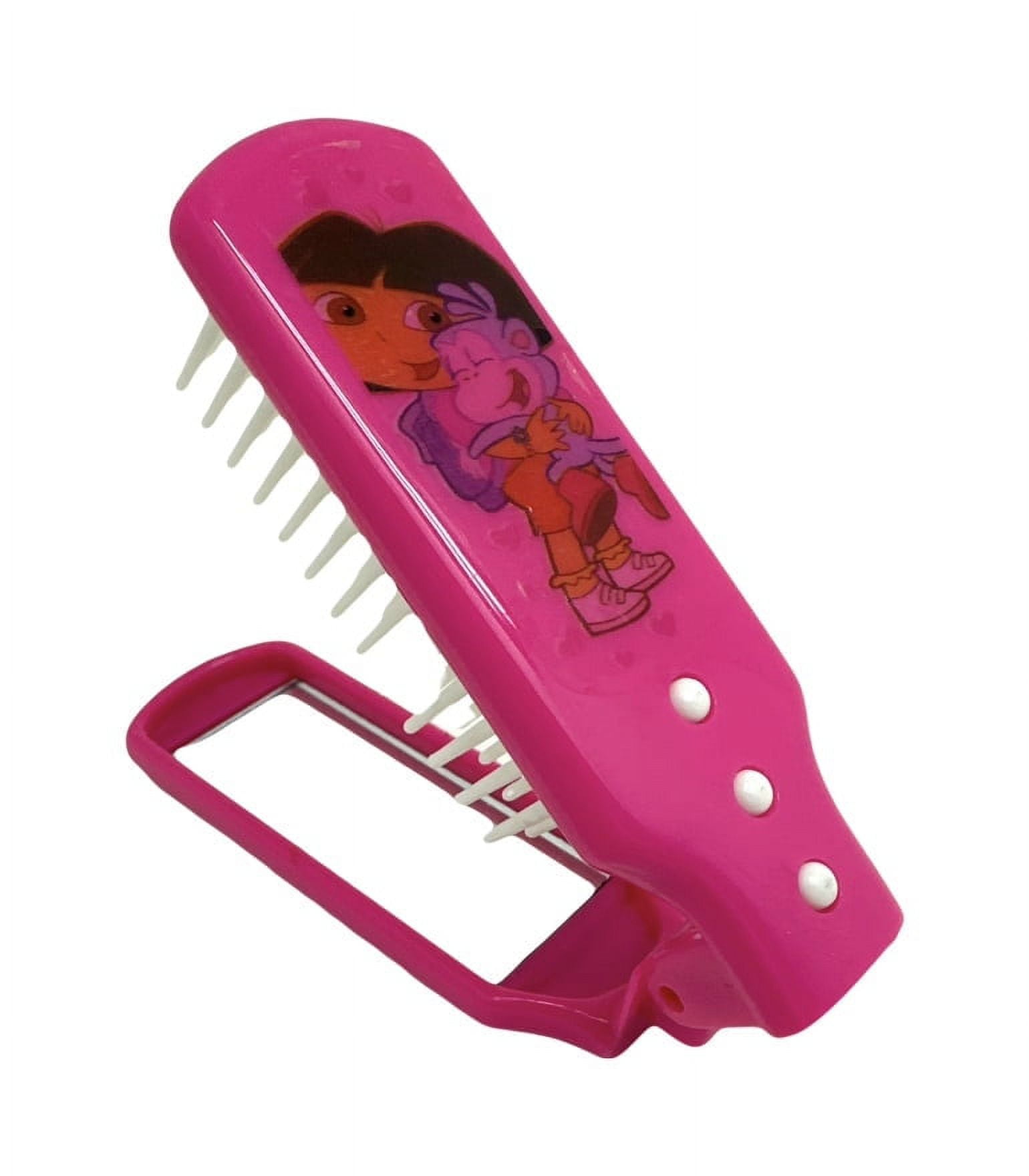 Nickelodeon Dora The Explorer Flip Hair Brush - Walmart.com
