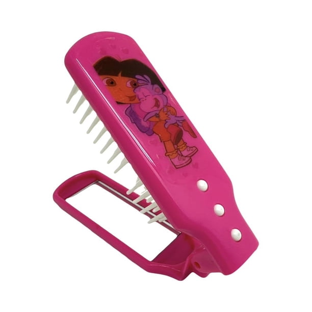 Nickelodeon Dora The Explorer Flip Hair Brush - Walmart Business Supplies