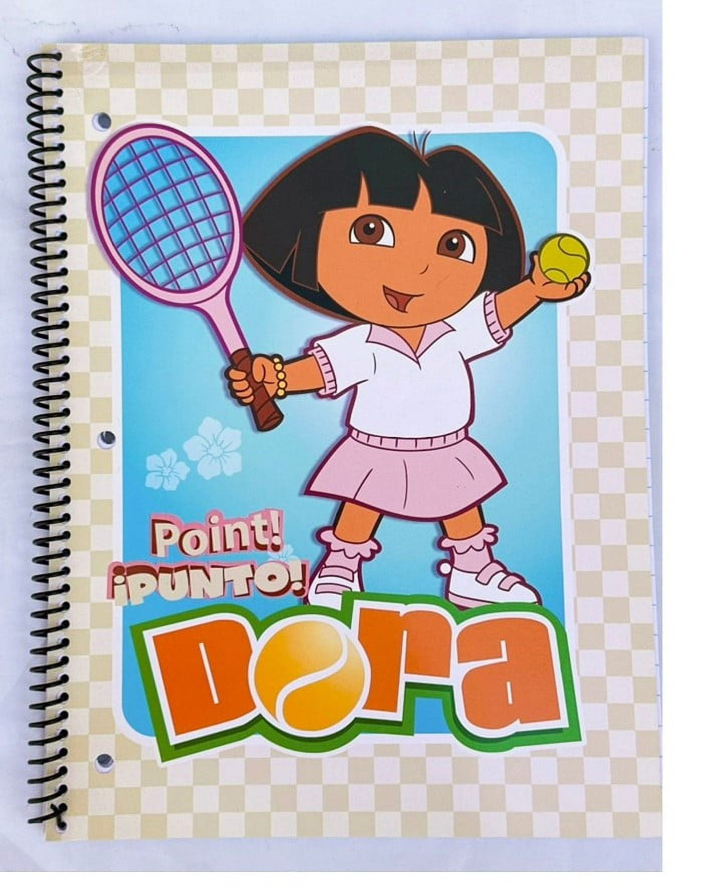 Nickelodeon Dora The Explorer Punto Spiral Notebook - Walmart.com
