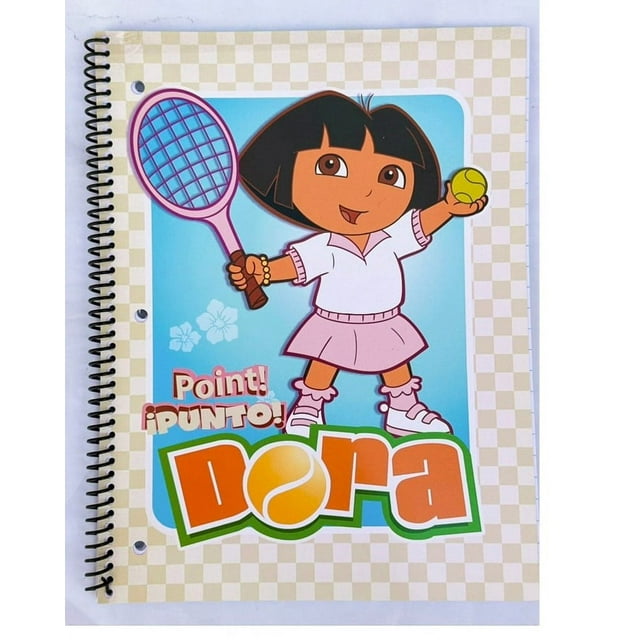 Nickelodeon Dora The Explorer Punto Spiral Notebook - Walmart.com