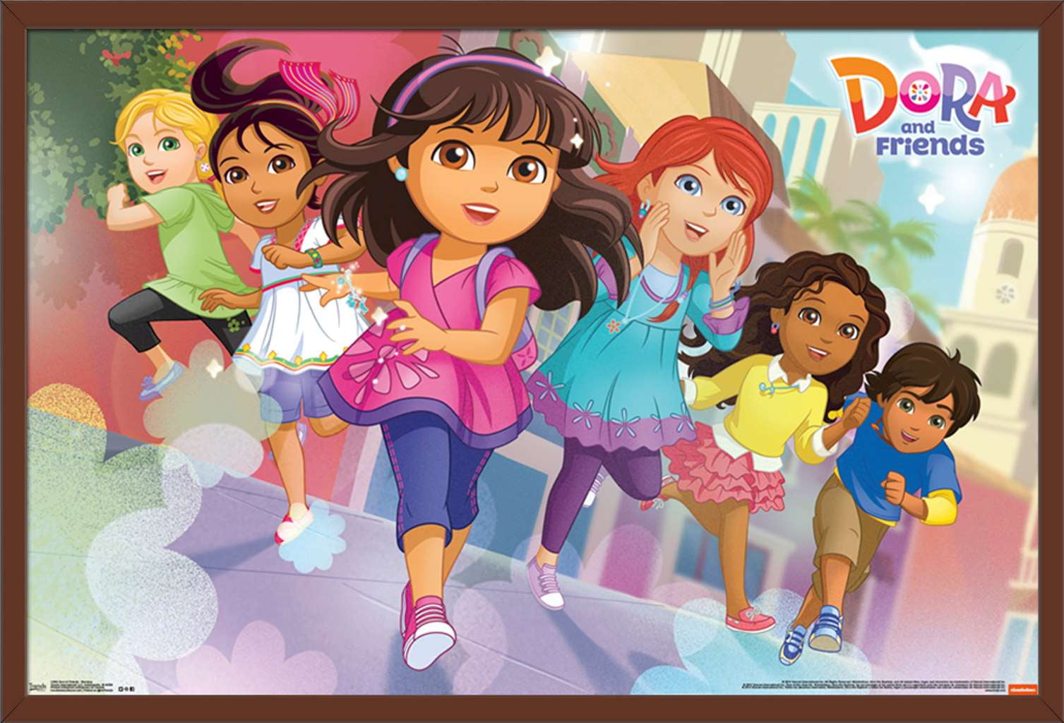 Nickelodeon Dora The Explorer - Running Wall Poster, 22.375" x 34 ...