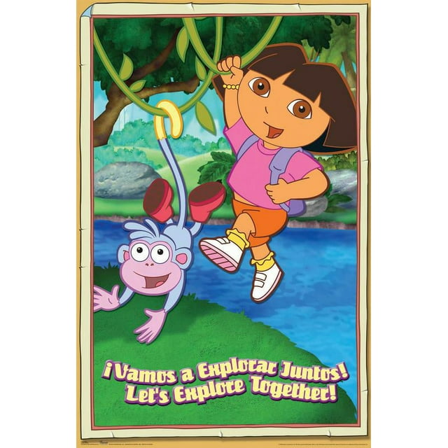Nickelodeon Dora The Explorer - VIne Wall Poster, 22.375" x 34 ...