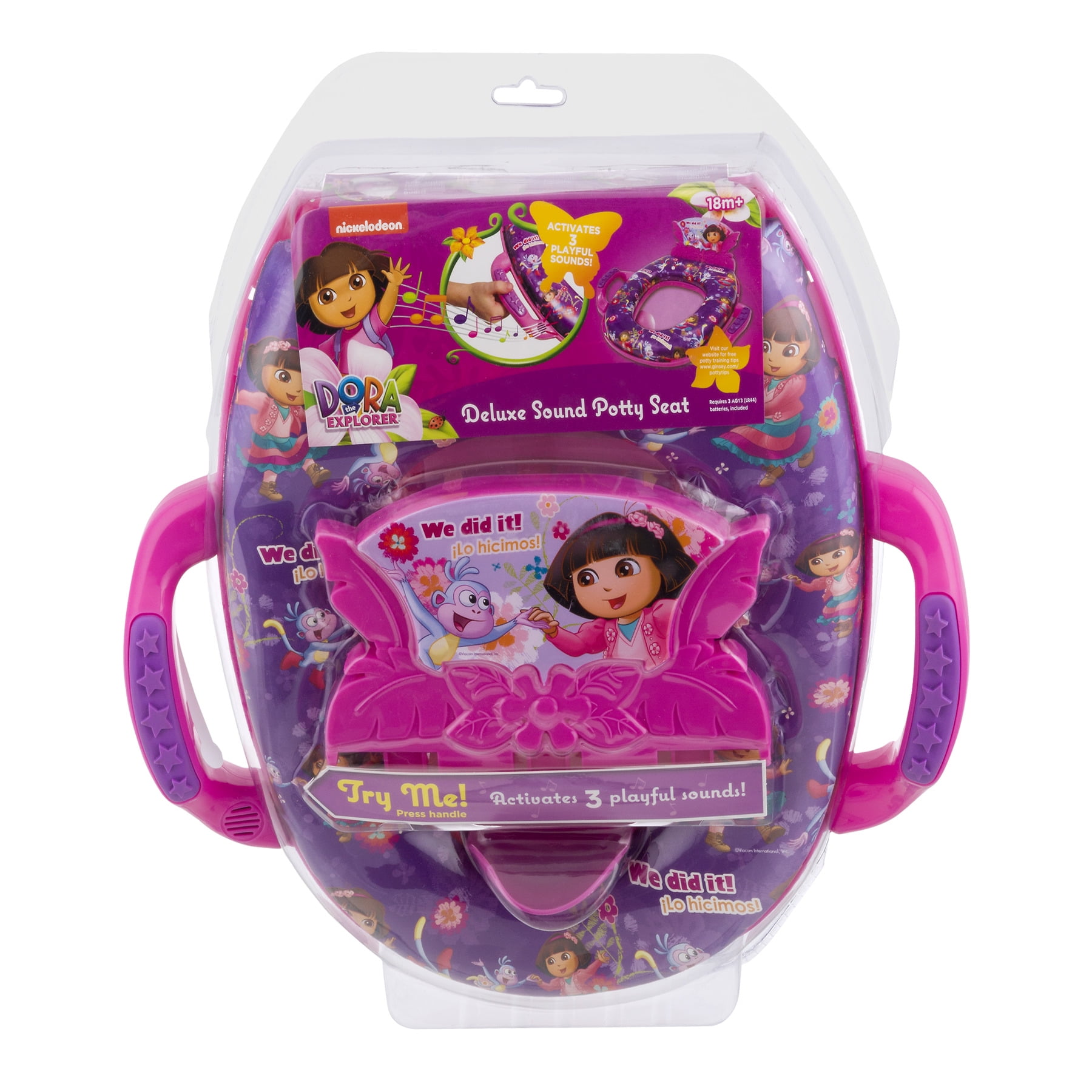 Dora The Explorer Dora Deluxe Soft Potty With Sound - Walmart.com