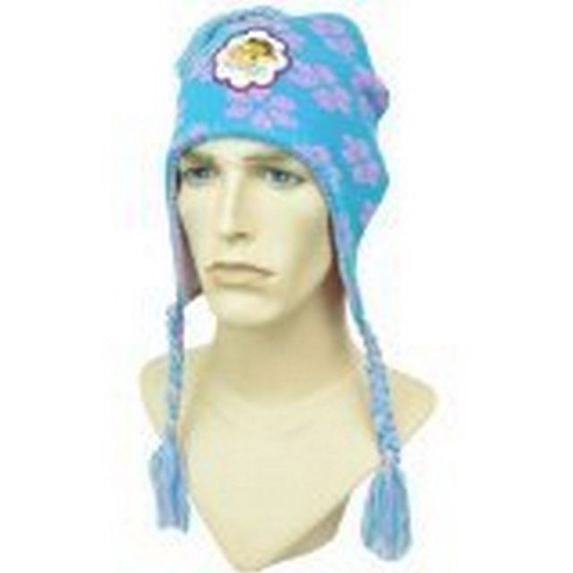 Nickelodeon Dora the Explorer Tassel Braided Beanie Hat Cap Lid Youth ...