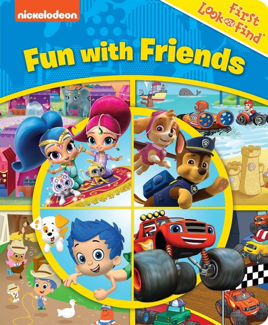 Nickelodeon: Fun with Friends First Look and Find, (Board Book ...