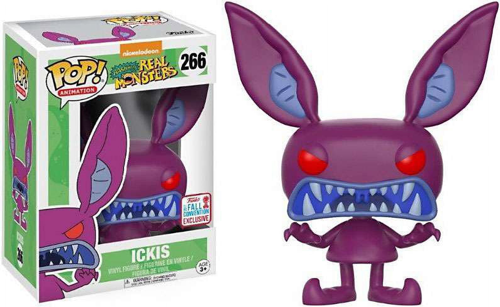 Nickelodeon Funko POP! TV Scary Ickis Vinyl Figure - Walmart.com