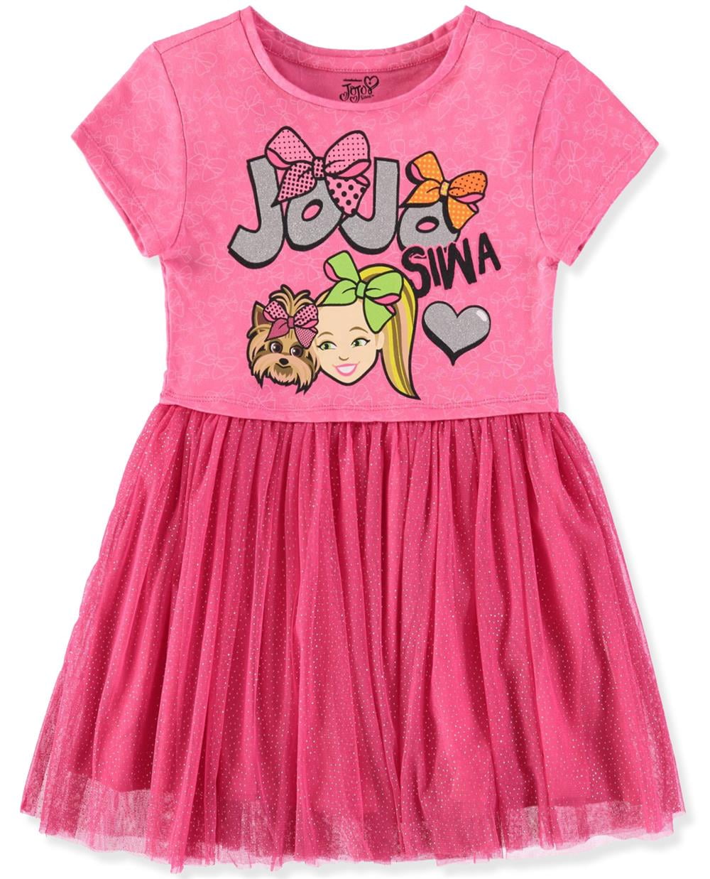 Nickelodeon Girls 4-16 Jojo Siwa Tutu Dress - Walmart.com