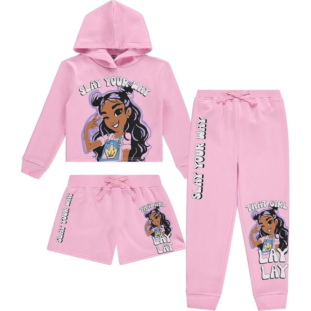 Nickelodeon Girls That Girl Lay Lay Hoodie, Shorts & Jogger Clothing ...