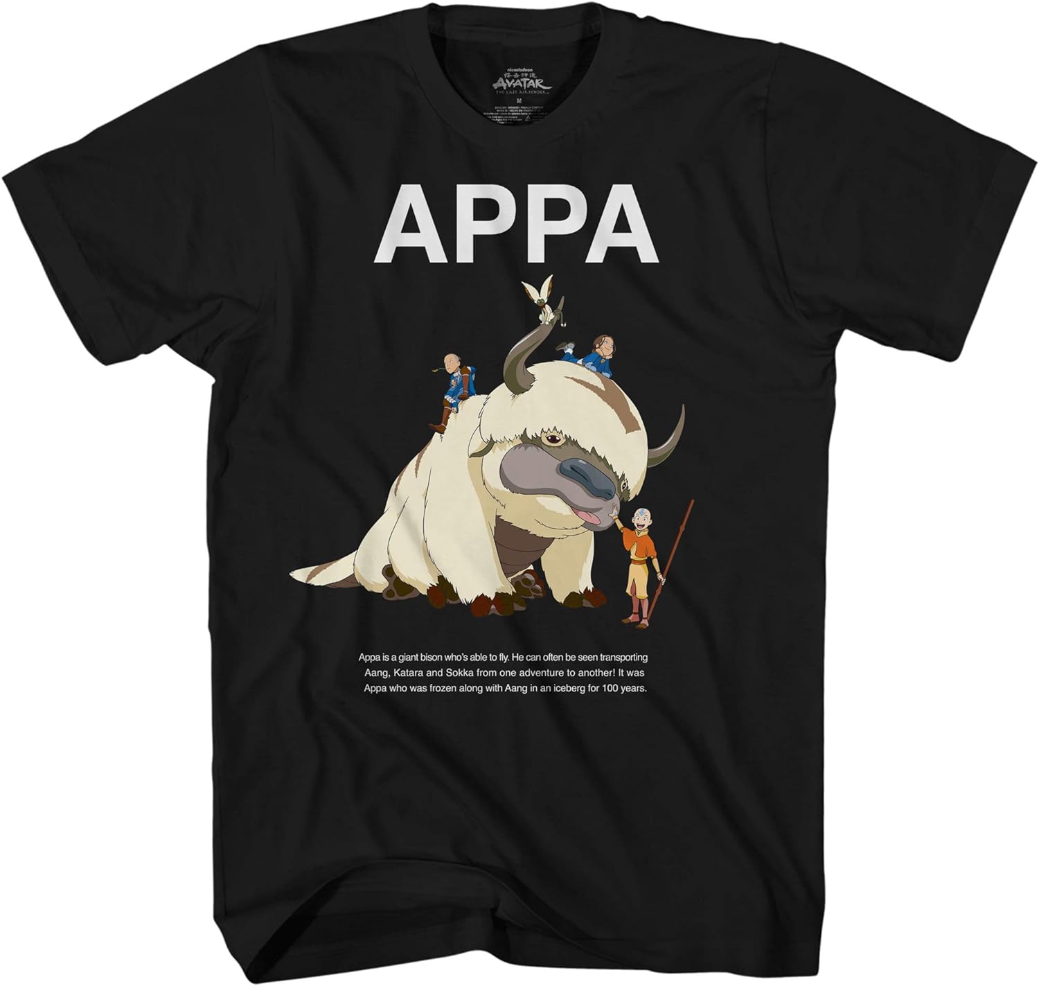 Nickelodeon Graphic Tees Avatar The Last Airbender Mens Shirts – Avatar ...