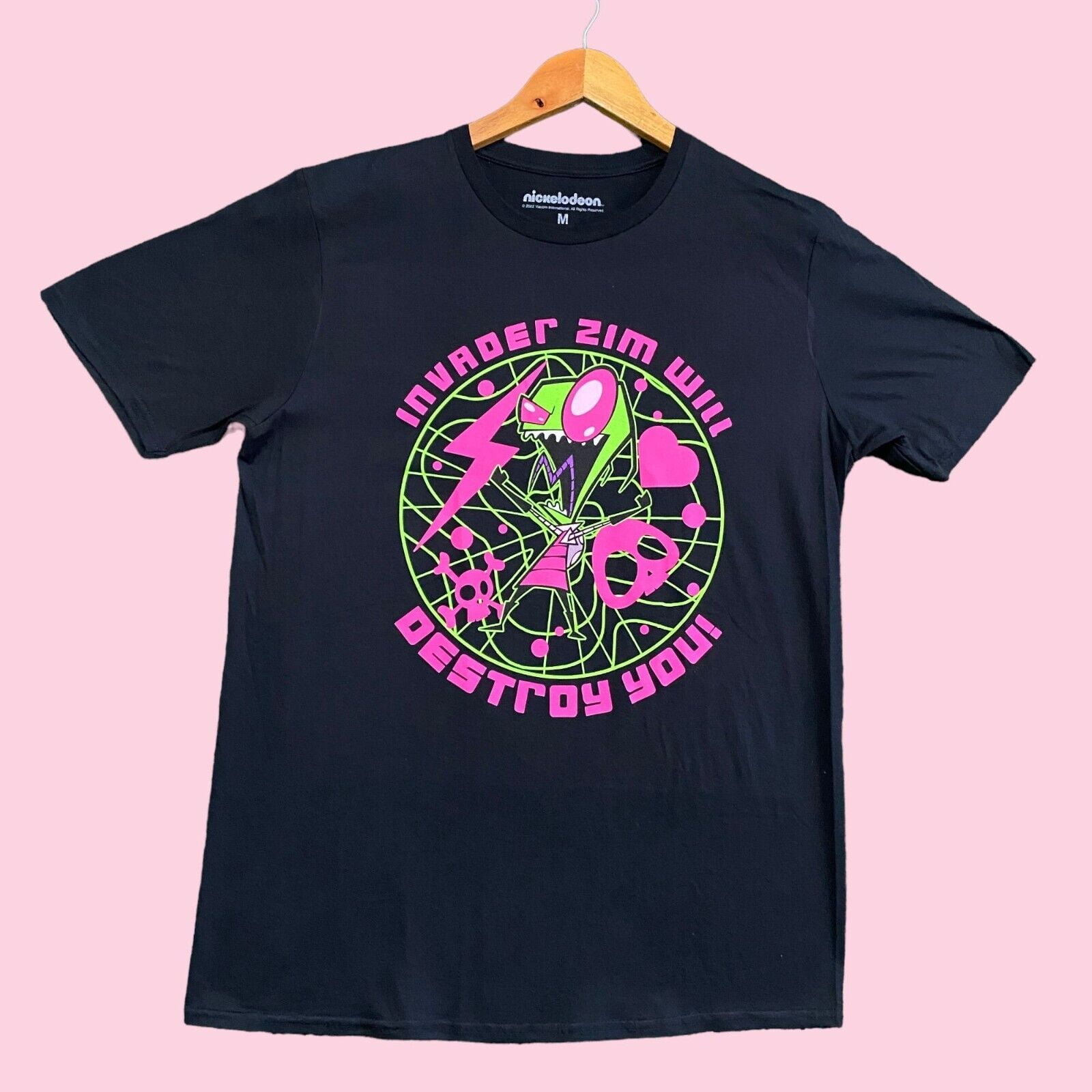 Nickelodeon Invader Zim Will Destroy You! Cartoon Tee M - Walmart.com