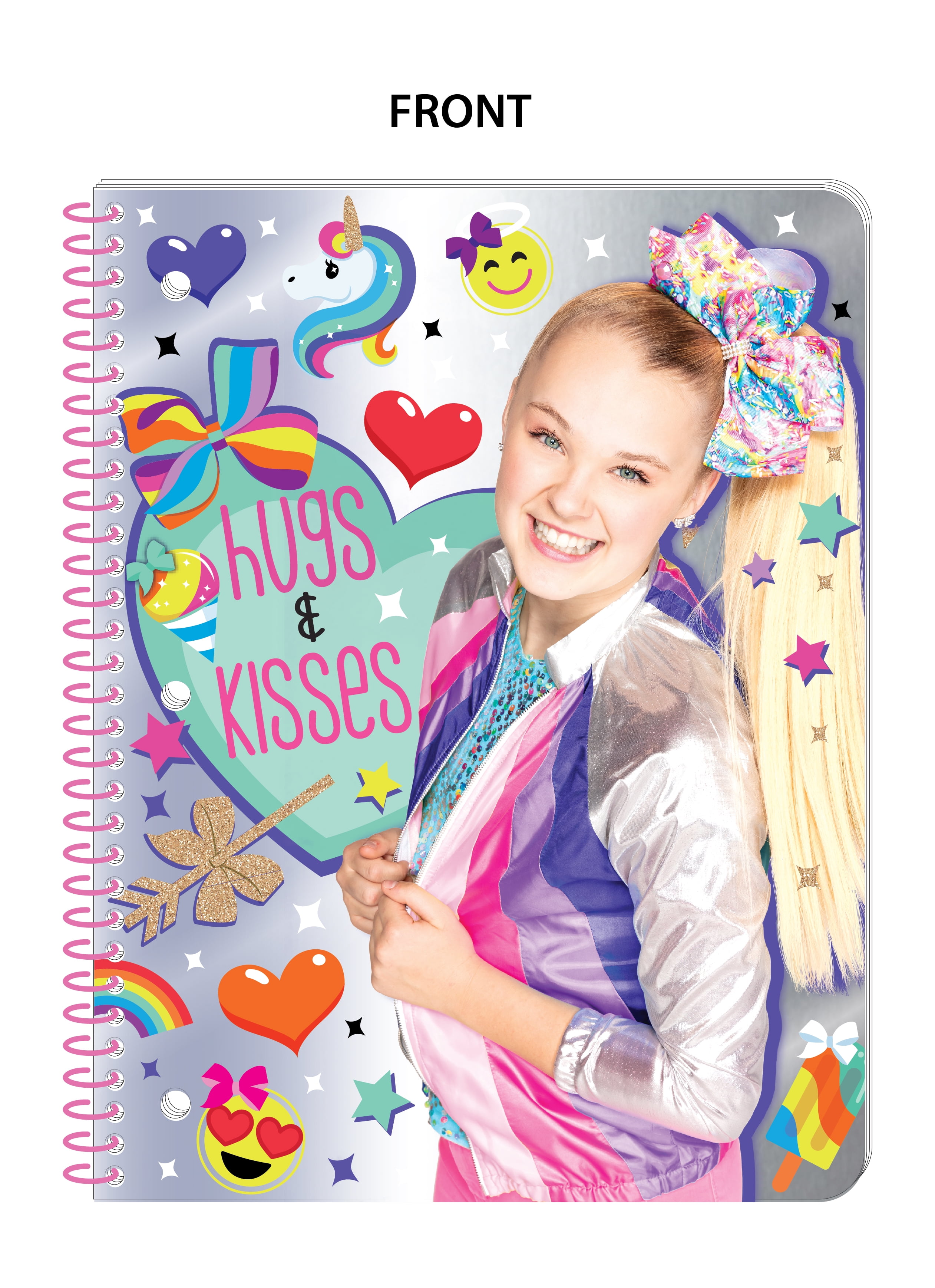 Nickelodeon JoJo Siwa 1 Subject Theme Book, 80 Sheets, Wide Ruled ...