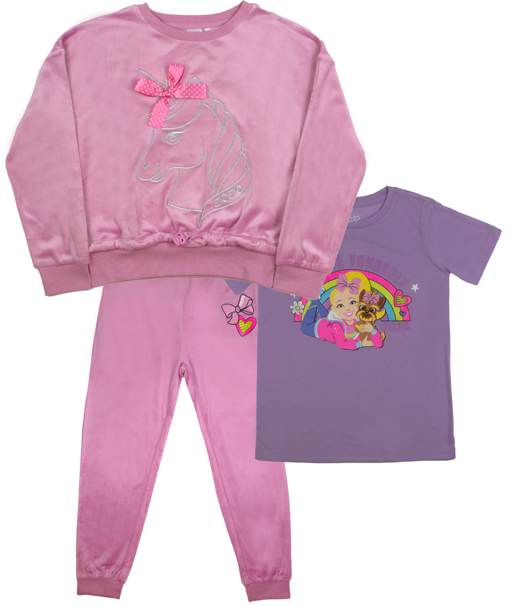 Jojo Siwa Girls Tie-Dye Sweatshirt, Sizes 4-18 & Plus - Walmart.com