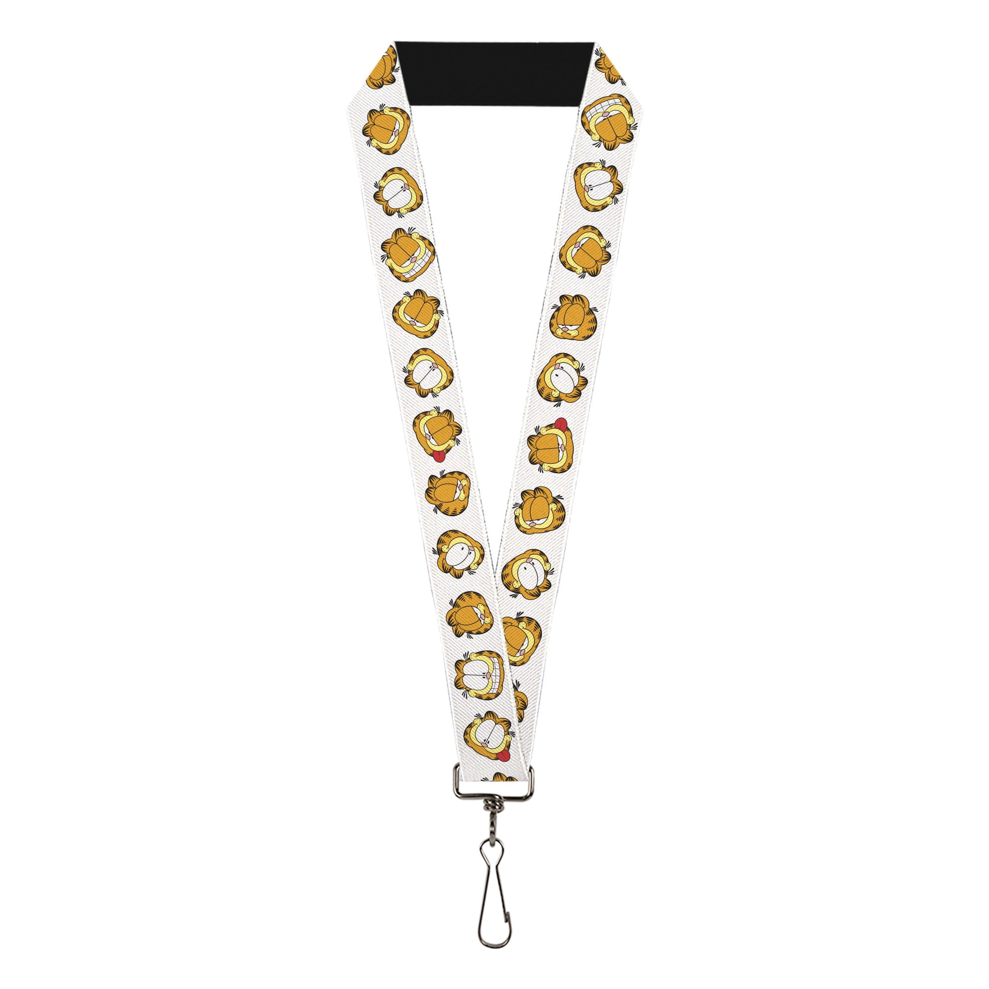 Nickelodeon Lanyard, Garfield Expressions Flip White, Elastic - Walmart.com