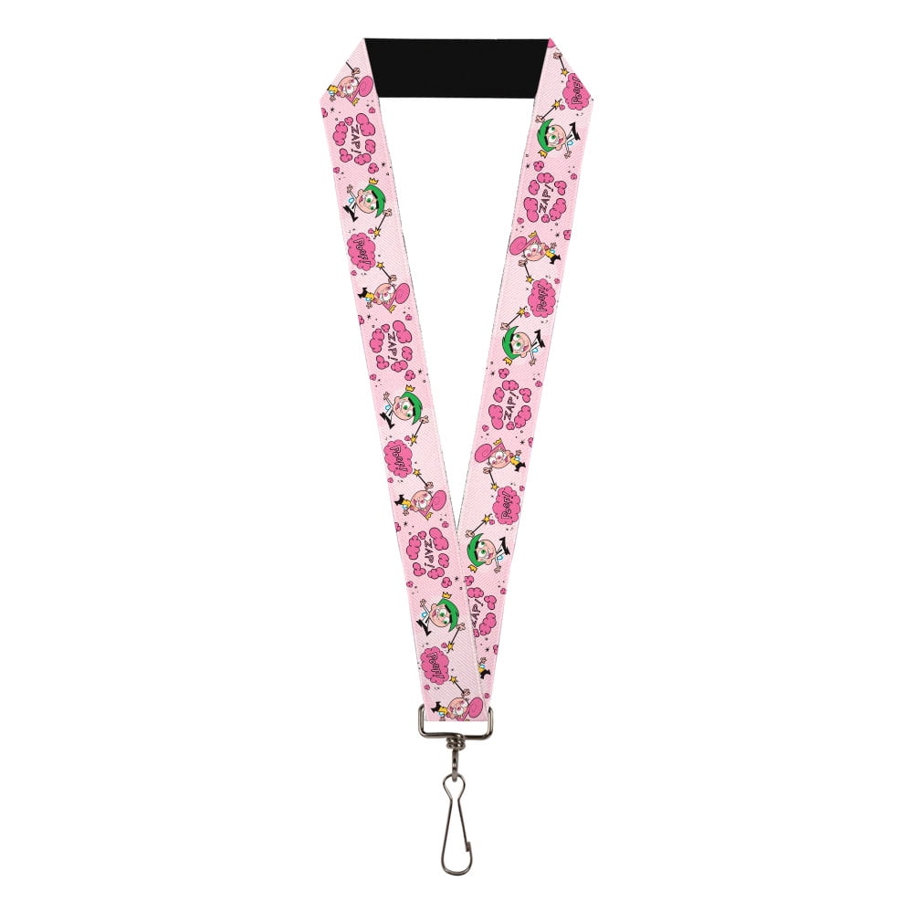 Nickelodeon Lanyard, The Fairly Oddparents Cosmo And Wanda Wish Poses ...