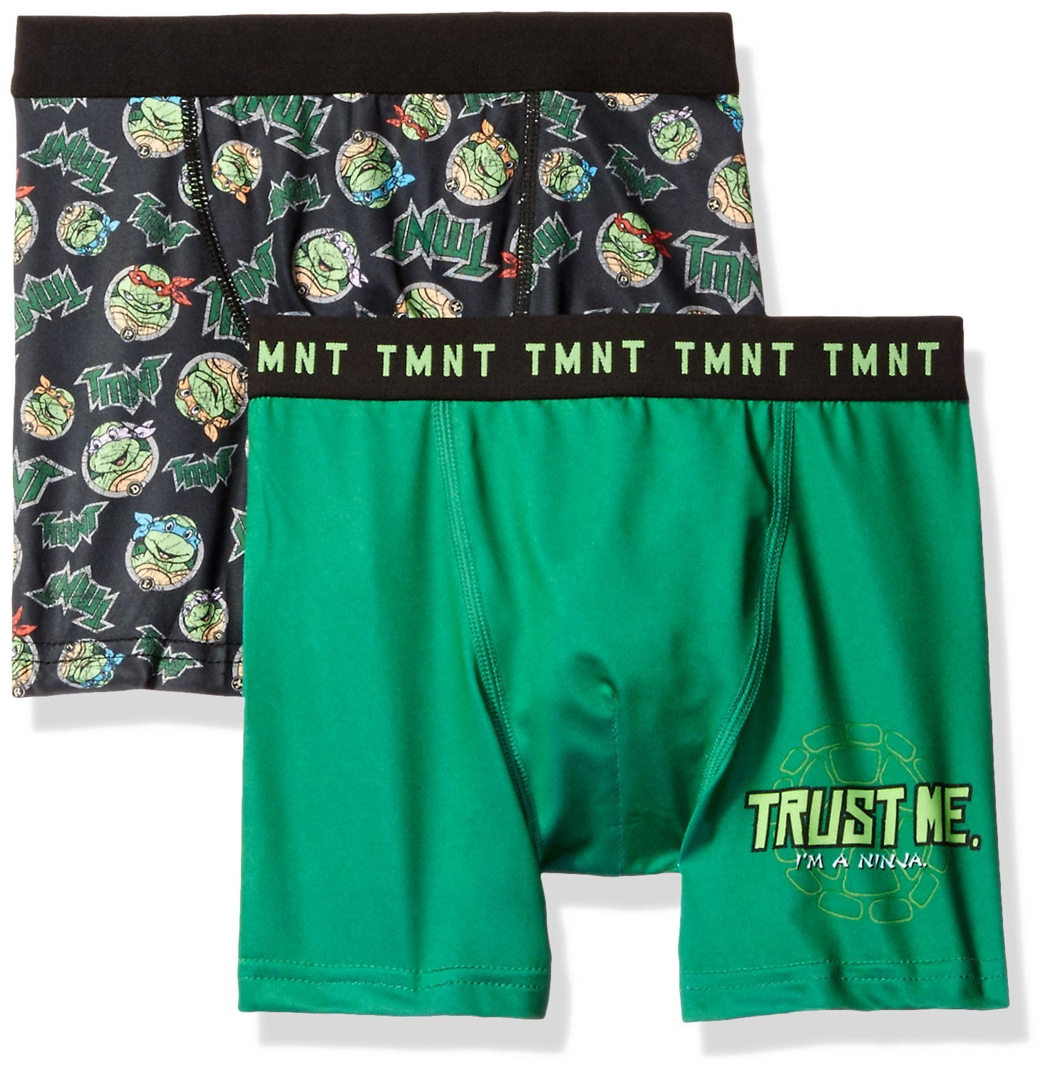 Nickelodeon Little Boys' Teenage Mutant Ninja Turtles 2-pack Boxer ...
