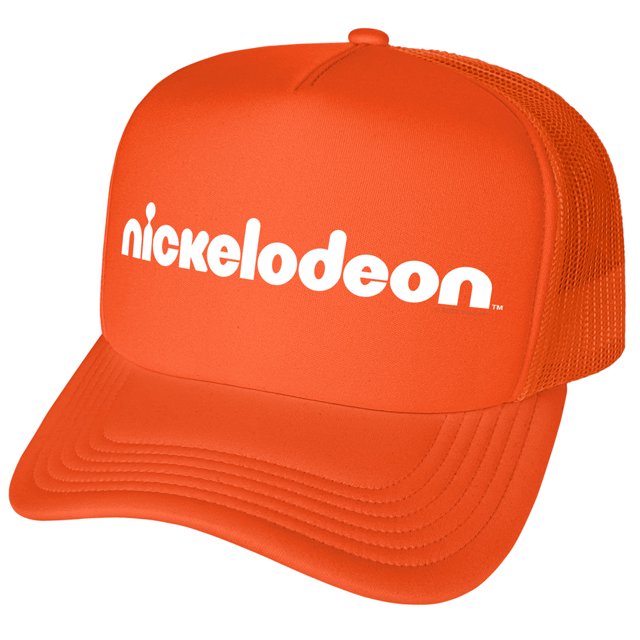 Nickelodeon Logo Foam Snapback Trucker Hat - Unisex for Men and Women ...