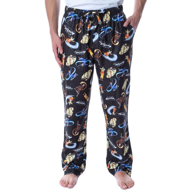 Nickelodeon Men's Avatar The Last Airbender Cartoon Character Pajama ...