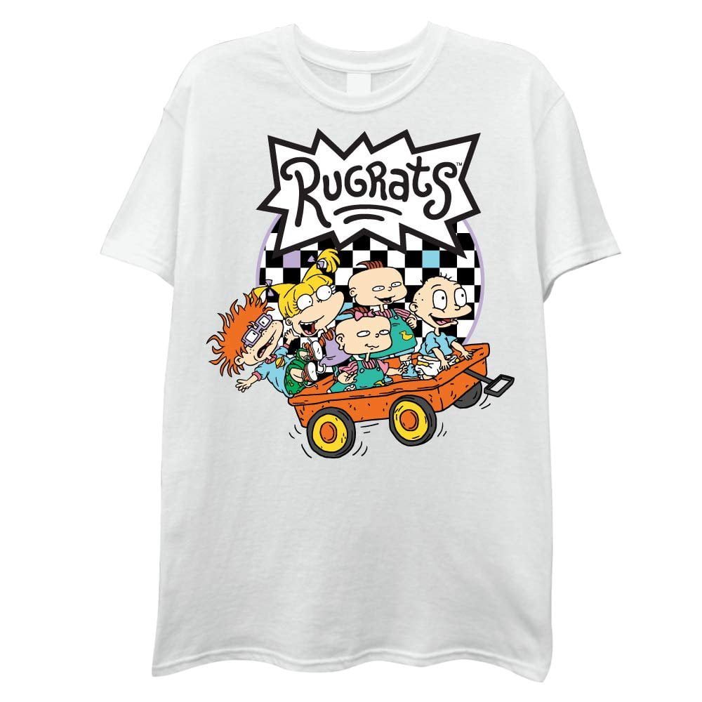 Nickelodeon Men's Rugrats Short Sleeve T-Shirt - Men's 90's Classic T ...