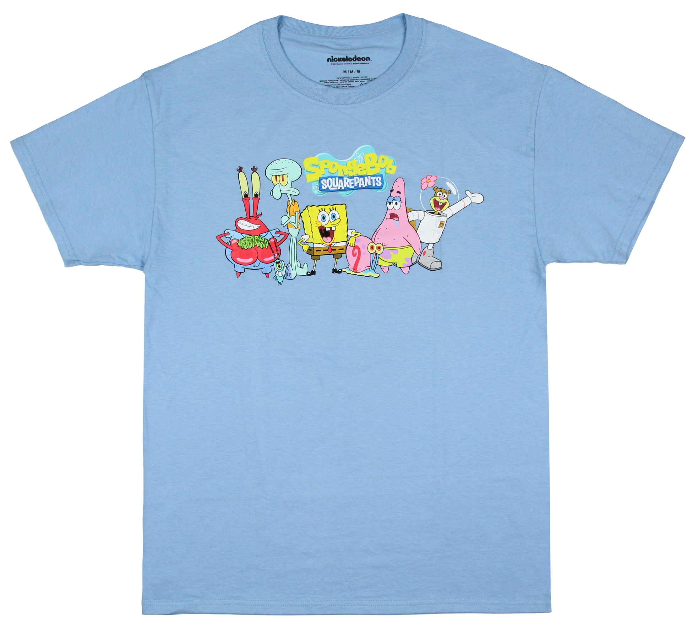 Nickelodeon Men's SpongeBob SquarePants Classic SpongeBob Patrick Sandy ...