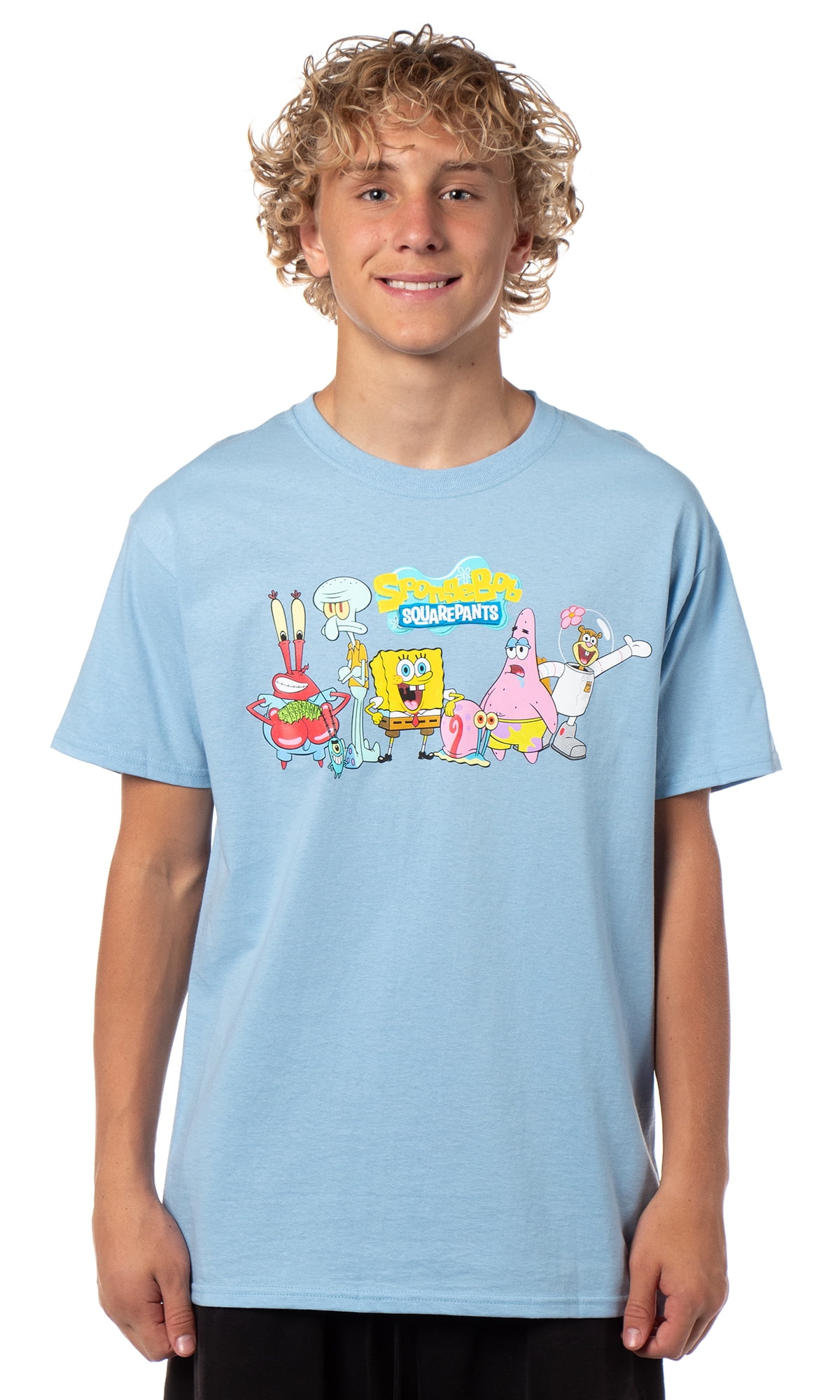 Nickelodeon Men's SpongeBob SquarePants Classic SpongeBob Patrick Sandy ...