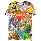 Nickelodeon Men's Graphic Print Rugrats Cartoon T-Shirt, White, 100% ...