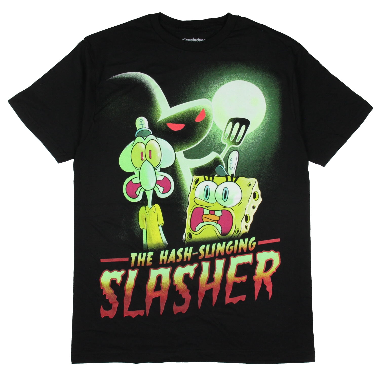 Nickelodeon SpongeBob SquarePants Men's Hash Slinging Slasher Shirt ...