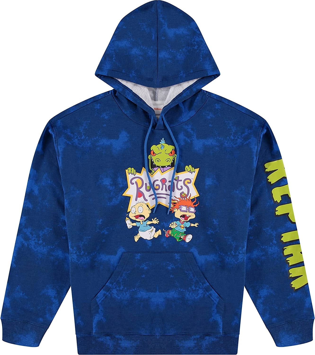 Nickelodeon Mens Rugrats Reptar Hoodie - Rugrats Reptar Tommy and ...
