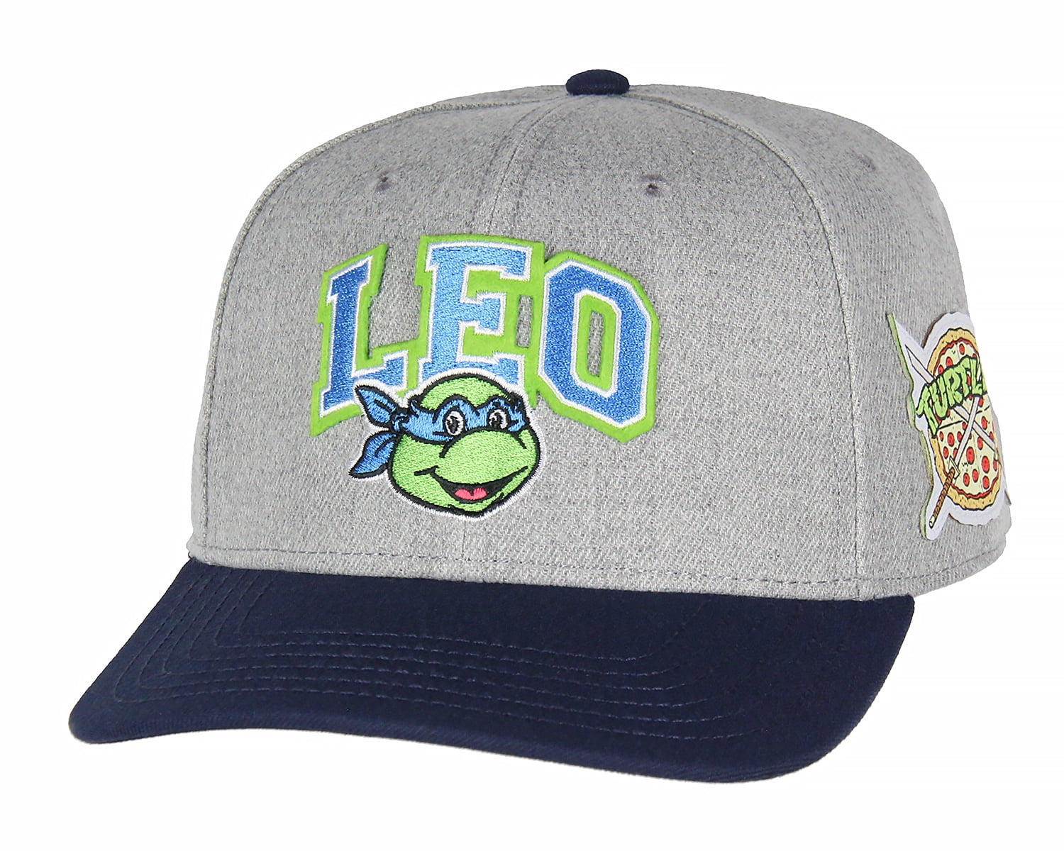 Nickelodeon TMNT Embroidered Classic Precurve Snapback Hat for Men ...