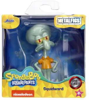 Nickelodeon Metalfigs Squidward Diecast Figure - Walmart.com