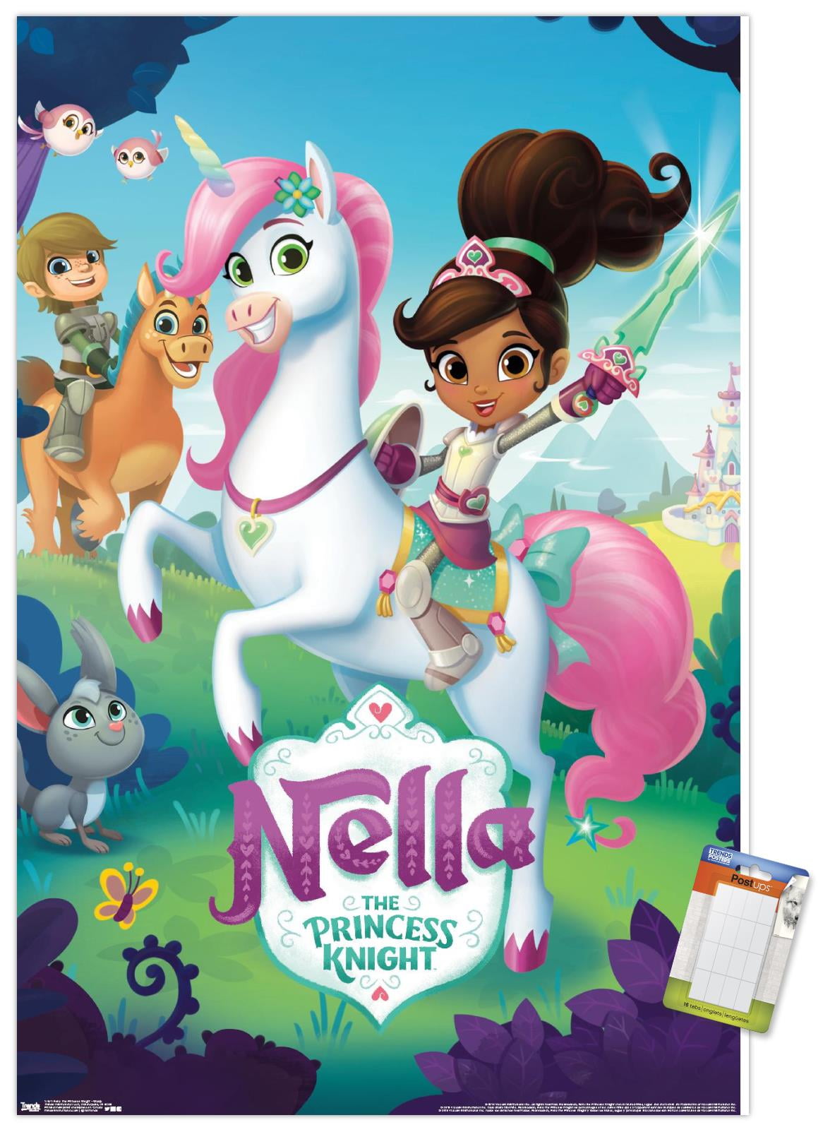 Nickelodeon Nella the Princess Knight - Group Wall Poster, 14.725" x 22 ...