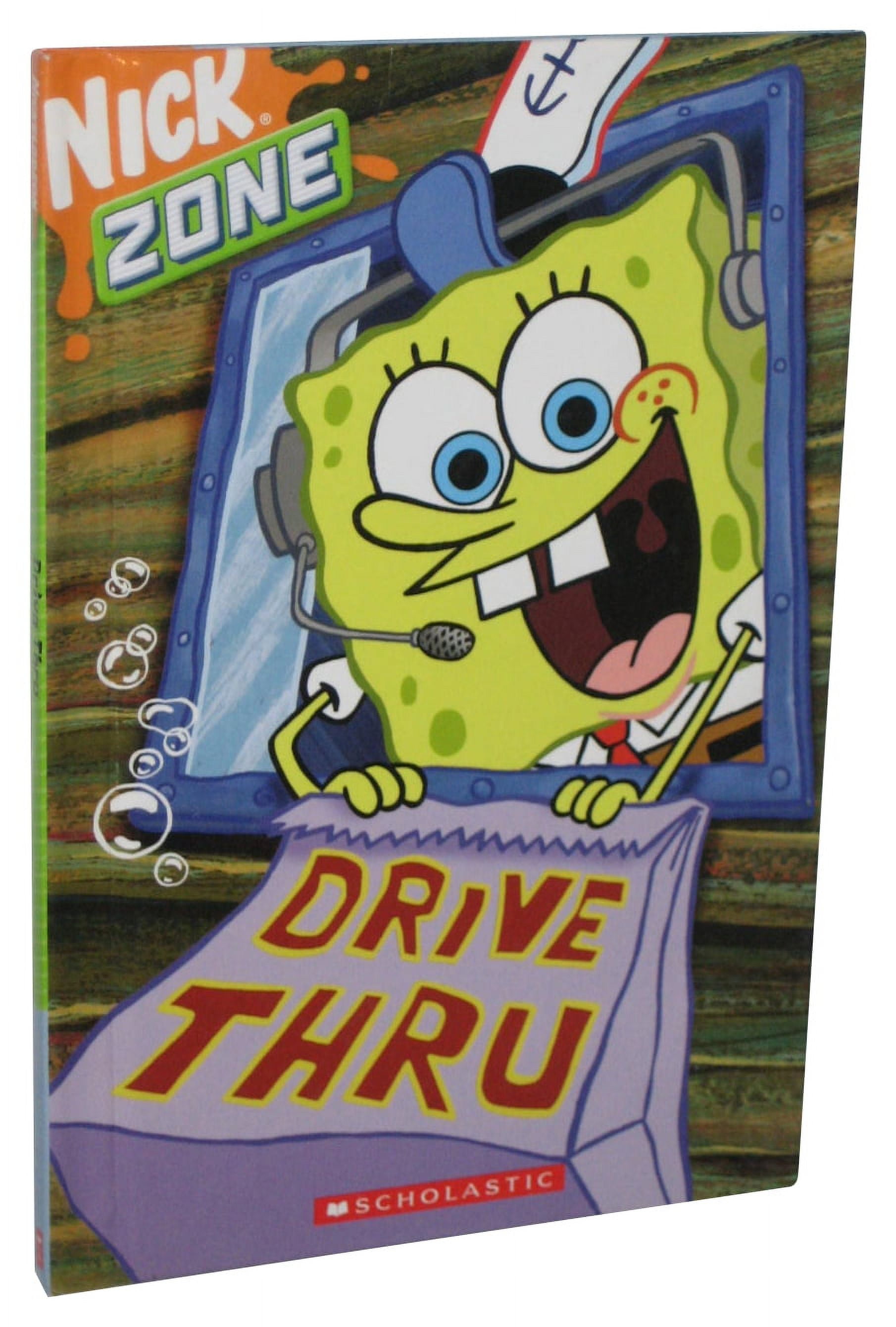 Nickelodeon Nick Zone Spongebob Squarepants (2004) Drive Thru Hardcover Book - Walmart.com